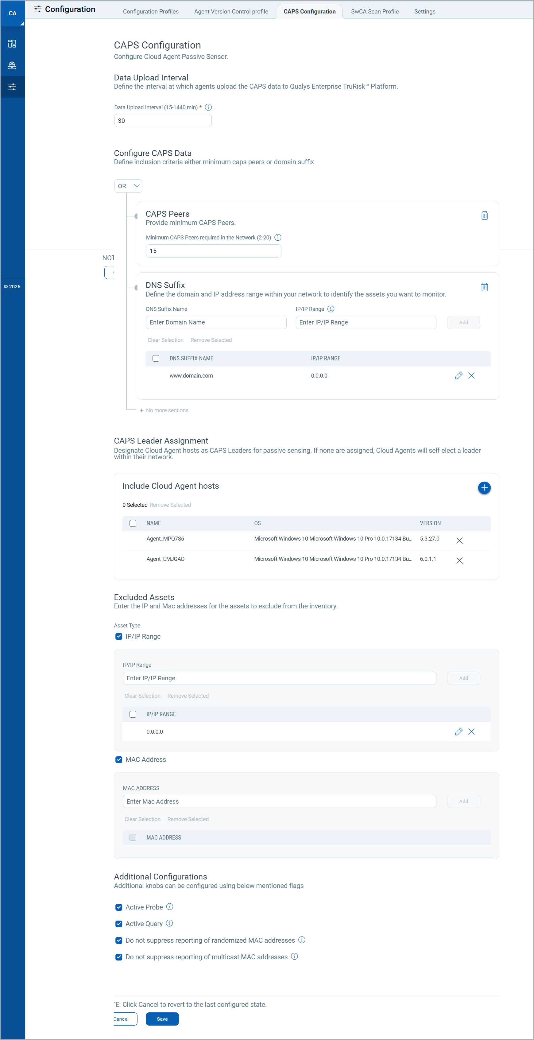 Cloud Agent as Passive Sensor