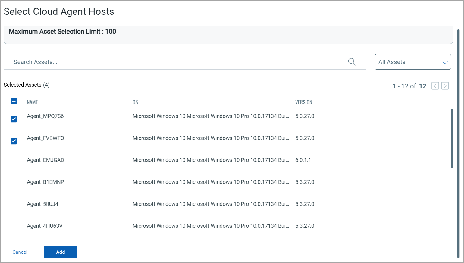 Cloud Agent as Passive Sensor