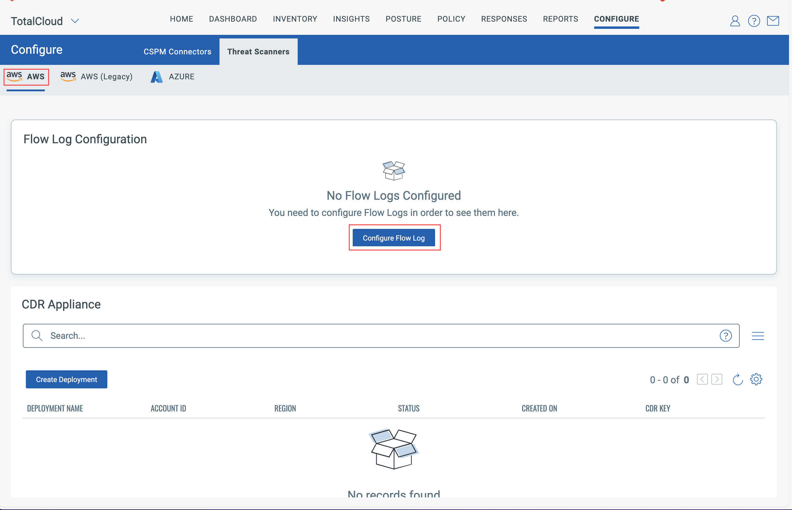 Configure AWS Flow Logs