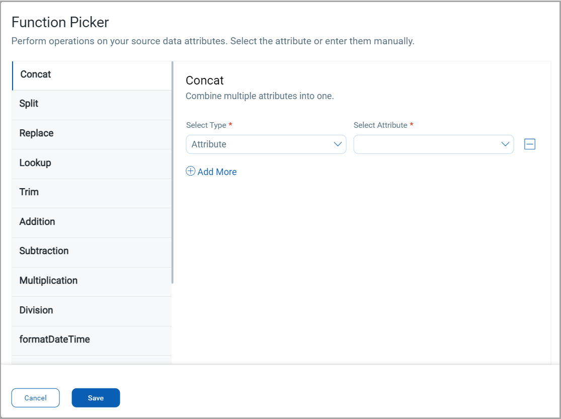 Transform Map Functions