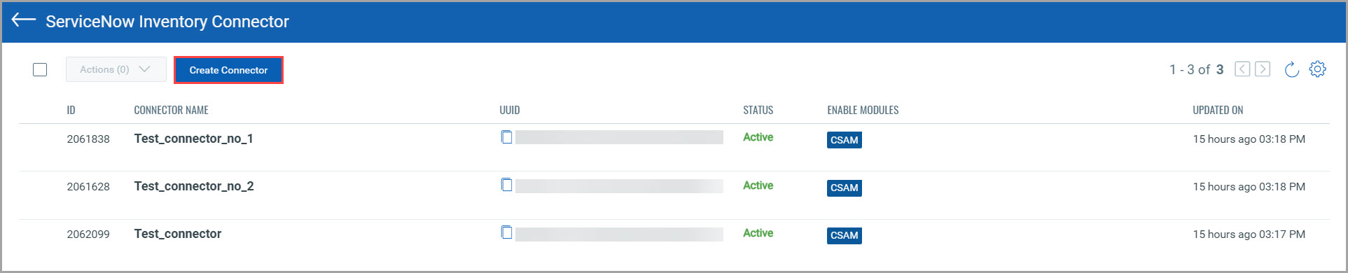 ServiceNow Inventory