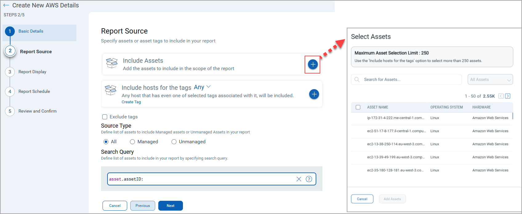 Cloud Details Reports