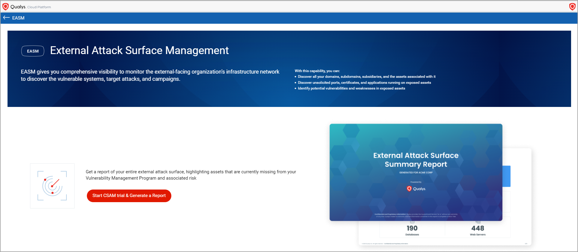 Generating Automated Easm Summary Report