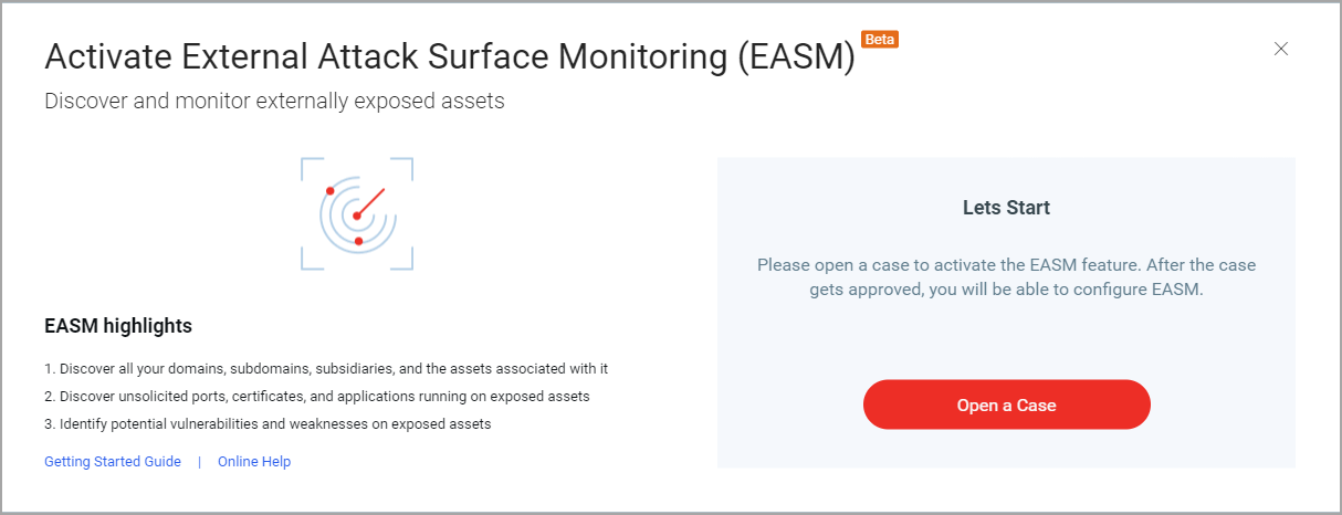 Activating External Attack Surface Management Activating External Attack Surface Management
