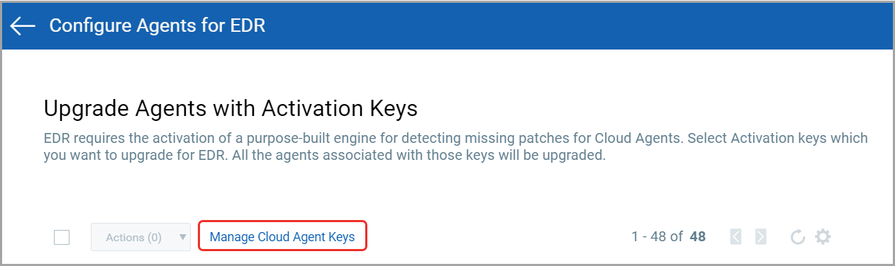 Download and Configure Cloud Agents for EDR