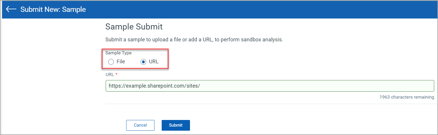 Remote File Collection and Sandbox Analysis