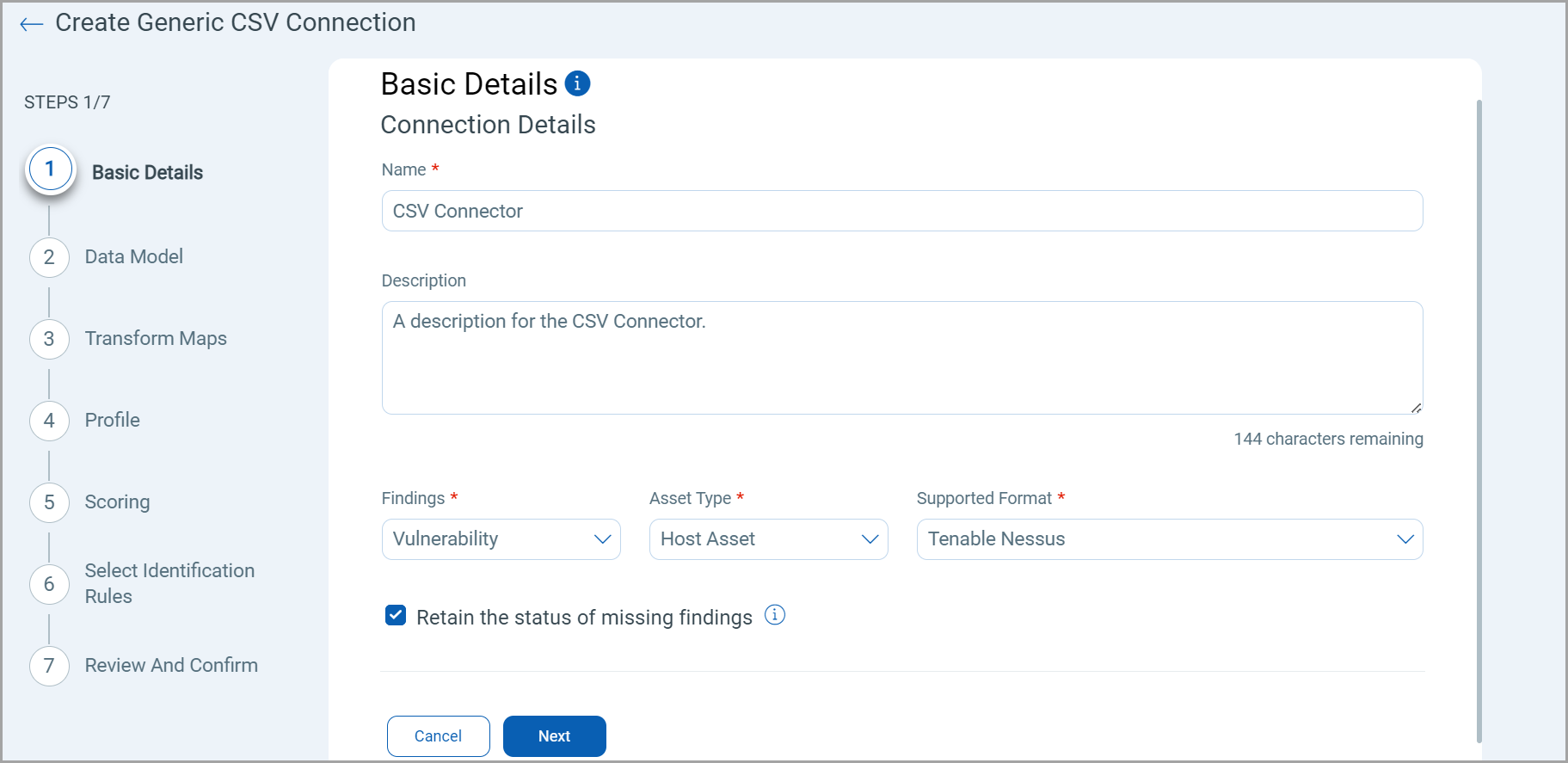CSV Connectors