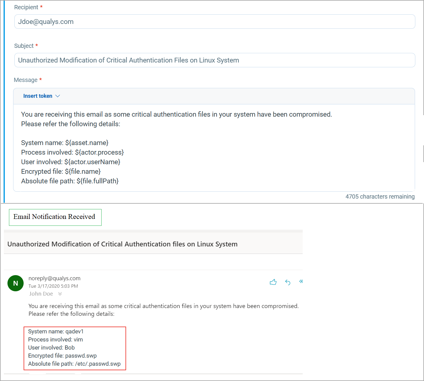 Create New Alert Rule