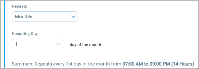 Create New Alert Rule