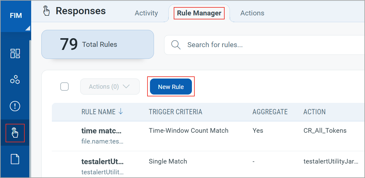 Create New Alert Rule