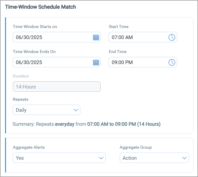 Create New Alert Rule