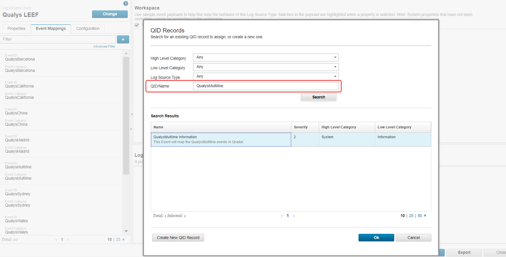 Create and Configure Log Source