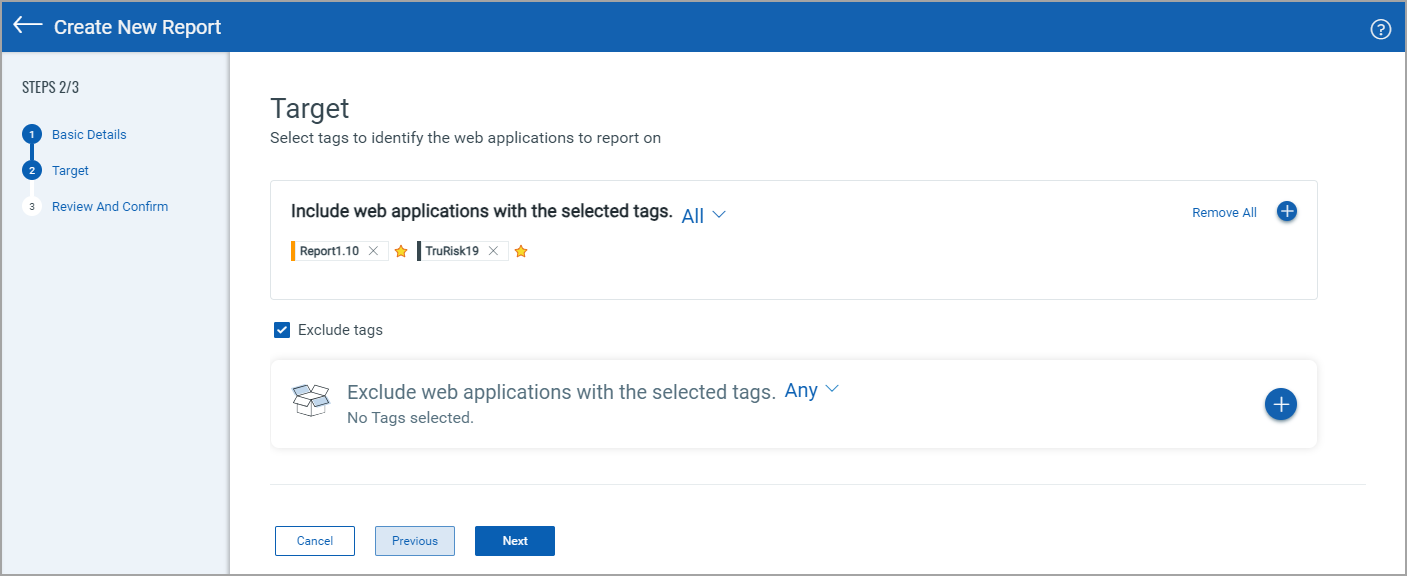 Report Target- Scorecard Report