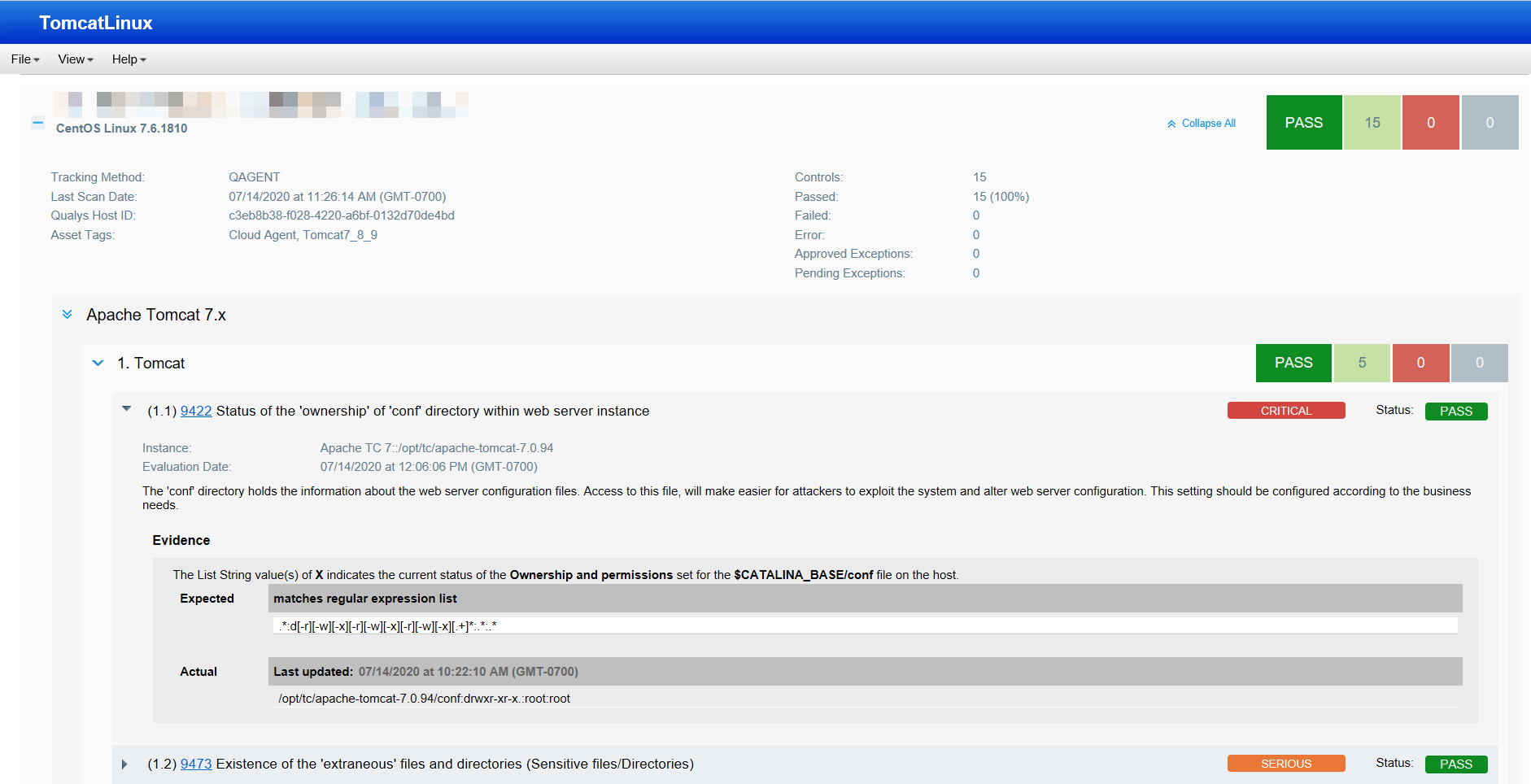 Evaluate Middleware Assets by Using Cloud Agent