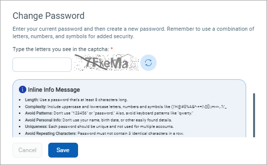 Change Your Password