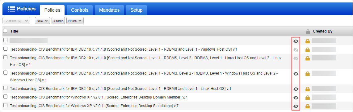 Manage Your Policies