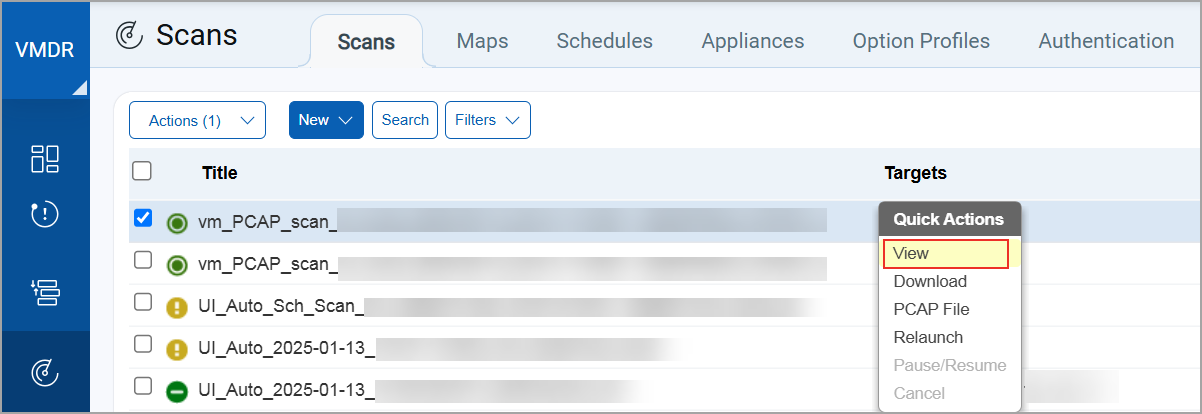 Start Scanning for Vulnerabilities
