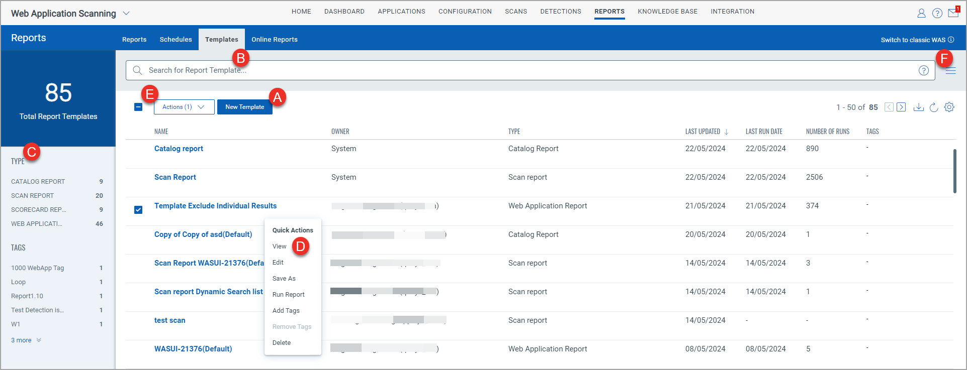 Tell me about Report Templates
